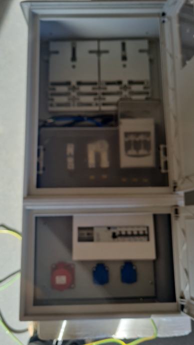 Ormarić za privremeni priključak struje na gradilištu