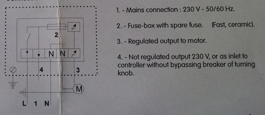 Regulator ventilacija JP 5