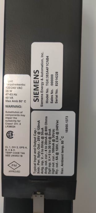 Siemens (MOORE) kontroler 353A