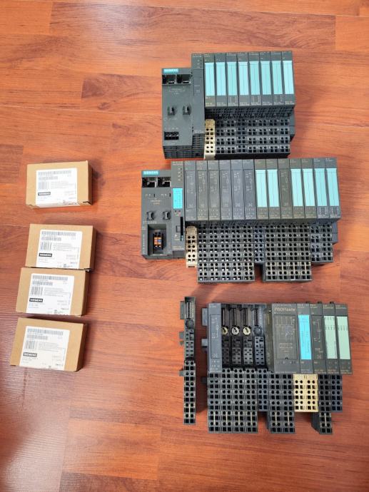 Siemens S7 300 PLC, DI/DO/AI/AO kartice, ET200S, ET200SP, S7 1200