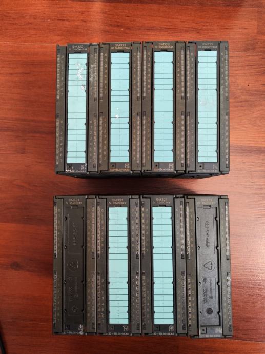 Siemens S7 300 PLC, DI/DO/AI/AO kartice, ET200S, ET200SP, S7 1200