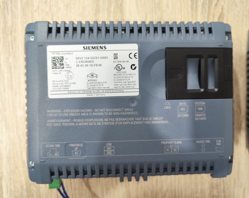 Siemens TP700 comfort