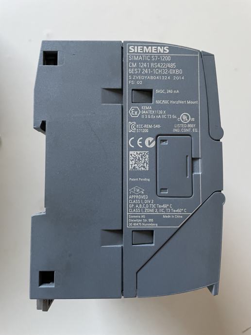 SIMATIC S7-1200, Communication module CM 1241, RS422/485, 9-pole D-sub