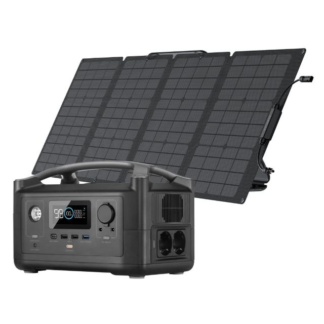 Solarni generator RIVER 288Wh sa prijenosnim solarnim panelom od 110W
