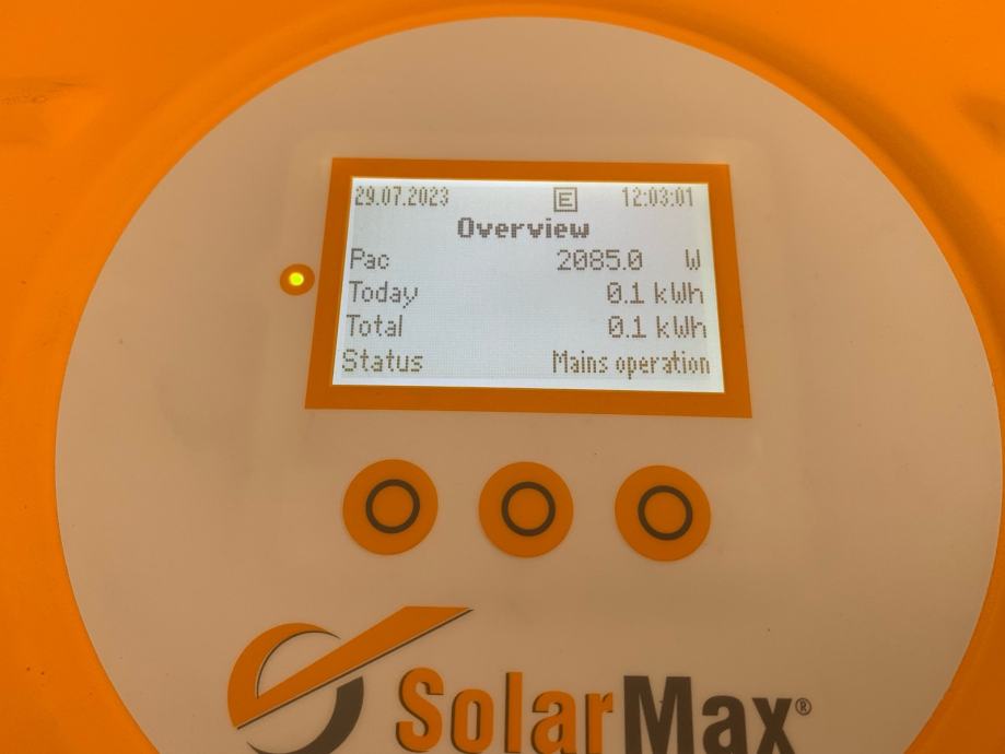 Solarni inverter Solarmax 6000s 4,6kw