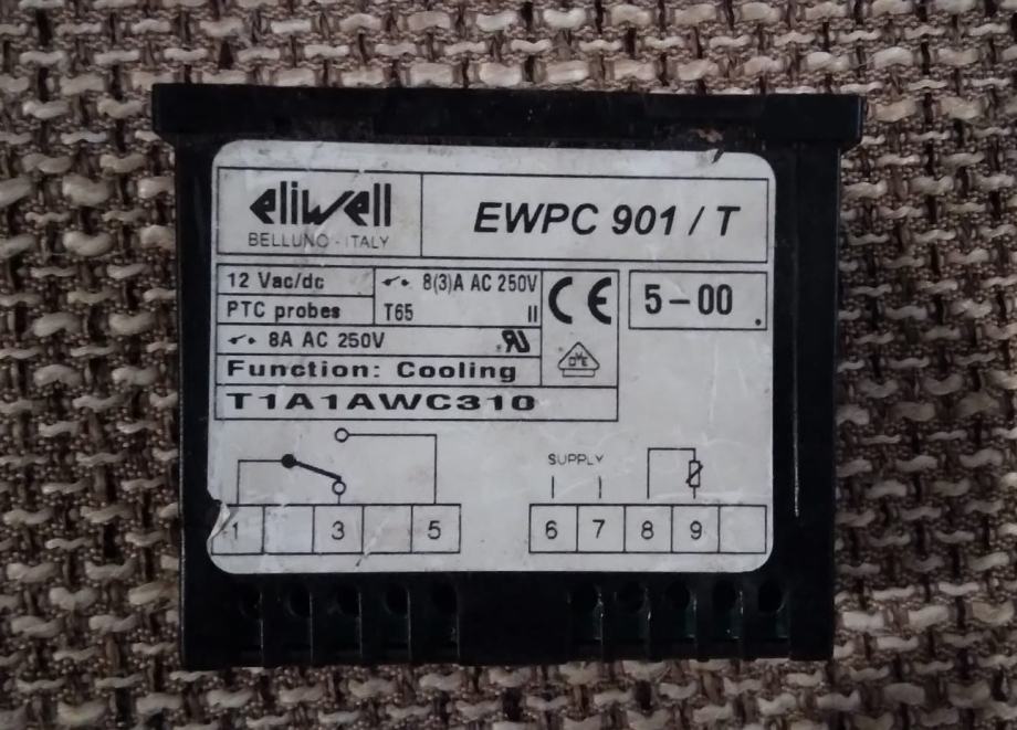 Temperaturni regulator ELIWELL EWPC-901/T
