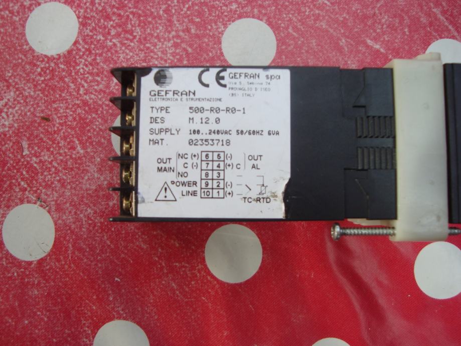 termoregulator gefran,500-RO-01