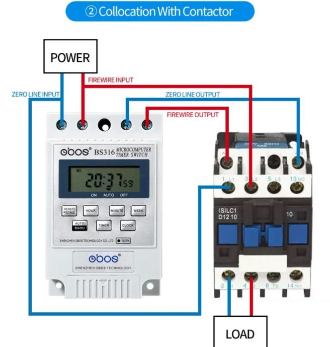 Timer BS316 Intelligent Microcomputer Programmable DC12v DC24V ac230v