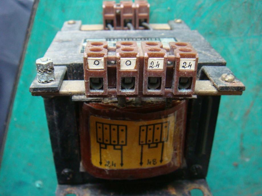 Transformator 63VA, 220 ili 380V AC na 24 ili 48V AC, 50Hz
