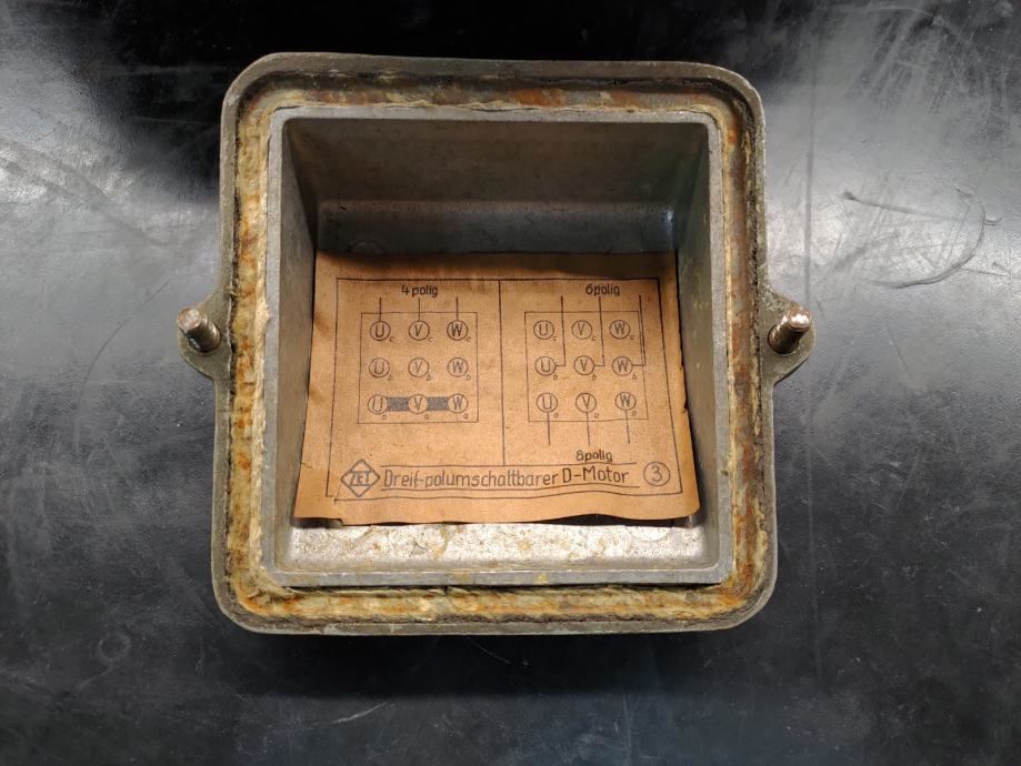 Trobrzinski trofazni kavezni motor - VIDEO TEST ISPRAVNOSTI