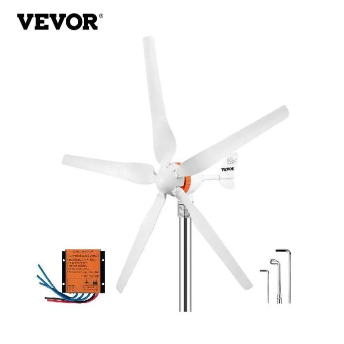 Vjetroturbina sa regulatorom 500W VJETRO GENERATOR STRUJE ZA VIKENDICU