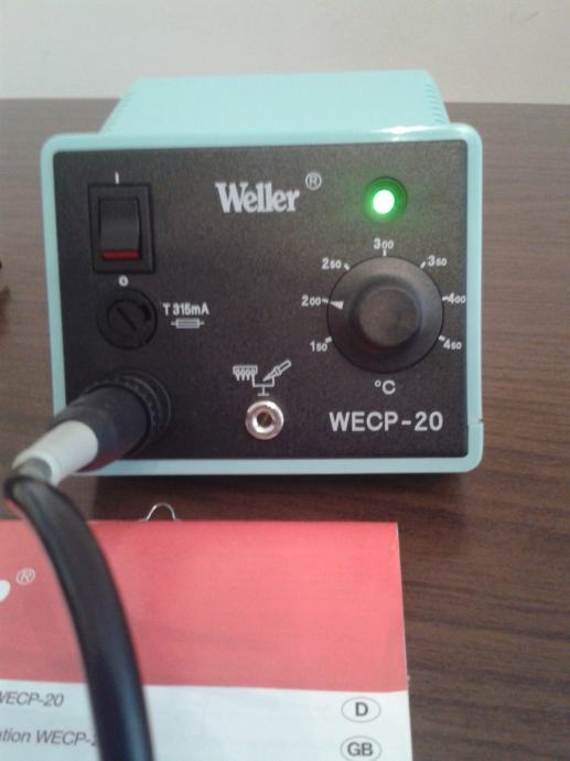 Weller WECP - 20 lemna stanica s regulacijom temperature
