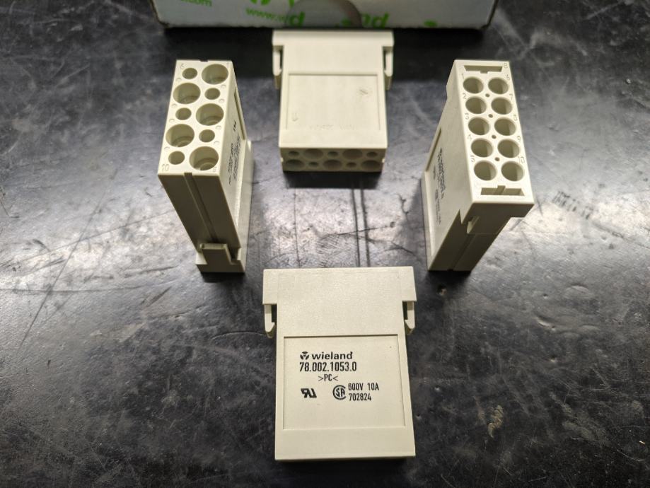 Wieland Modular Insert FEMALE FLE BUC 10 25 78.002.1053.0