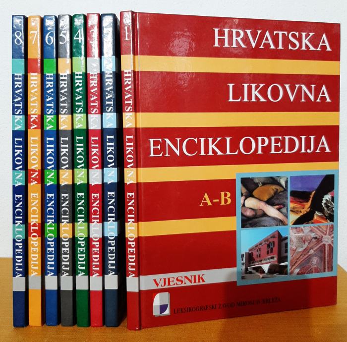 Hrvatska likovna enciklopedija 1-8