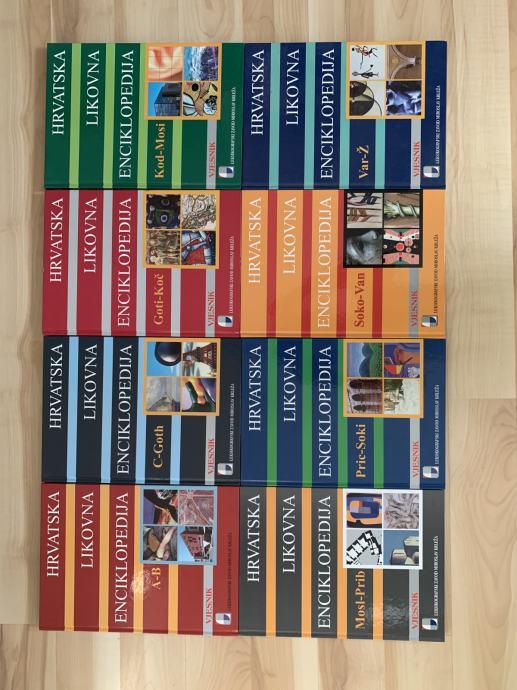 Hrvatska likovna enciklopedija lot