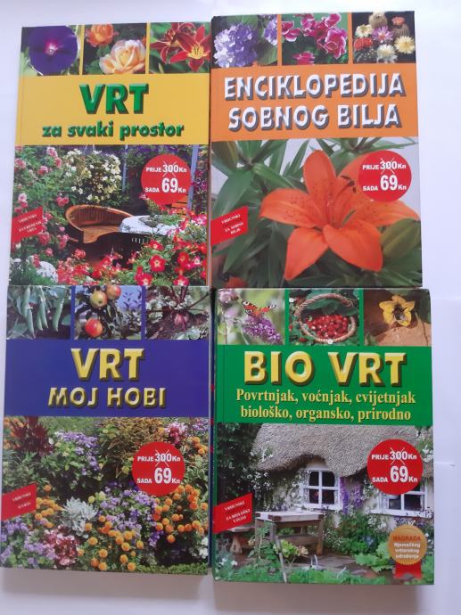 Komplet Vrt za svaki prostor/Vrt Moj hobi/Bio vrt/Enciklopedija bilja