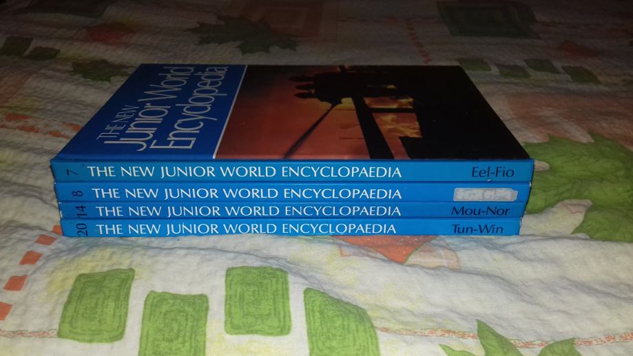The new junior world encyclopedia - 4 brojeva - 1977. godina