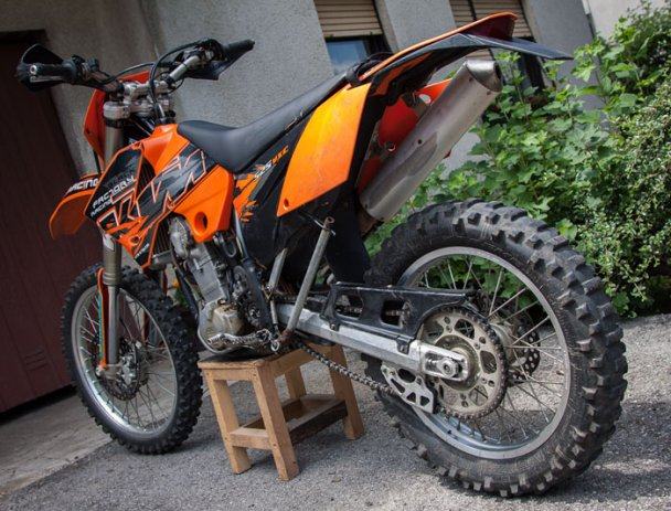 KTM 525 exc 525 cm3, 2004 god.