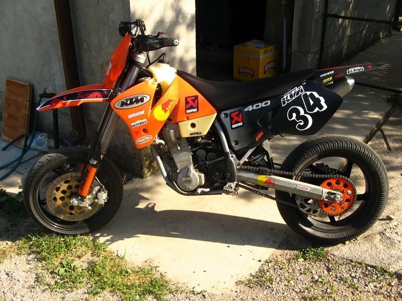 KTM exc 400 400 cm3, 2002 god.