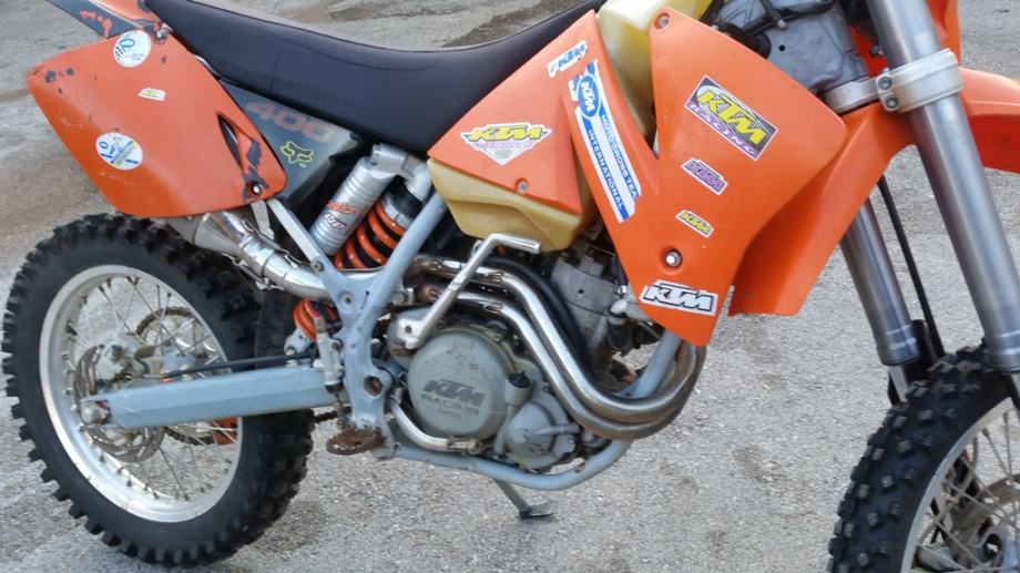 KTM EXC 400 cm3, 2002 god.
