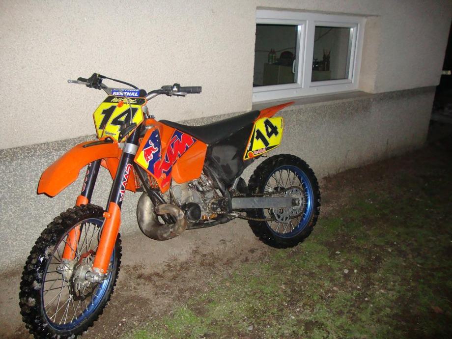 KTM sx 125 i sxs 250 125 cm3, 2001 god.