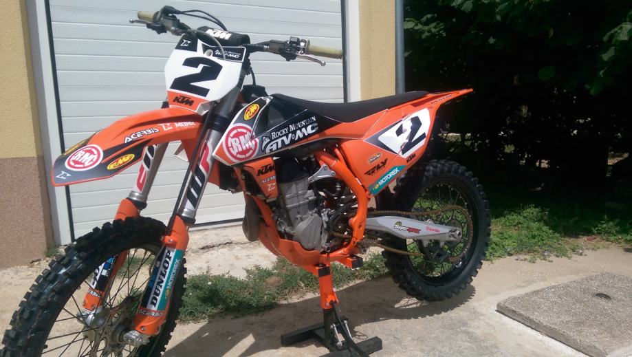 KTM SXF 450 Model 2018, 2017 god.
