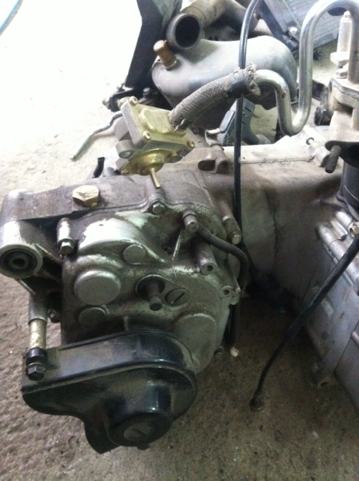 Motor od adly atv 250, 2009 god.