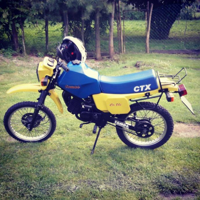 Tomos CTX 80 cm3 Registriran, 1989 god.