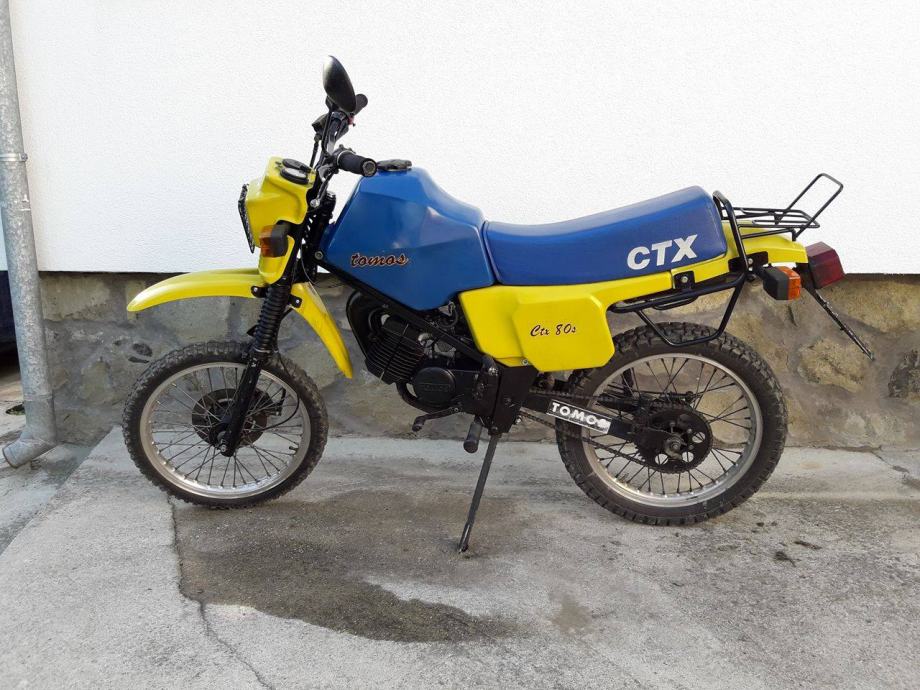 Tomos CTX 80 cm3 Registriran, 1989 god.