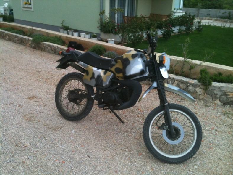 Tomos CTX 80 2 KOMADA SA PAPIRIMA!!!, 1989 god.