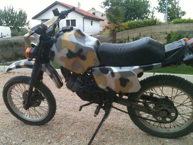 Tomos CTX 80 2 KOMADA SA PAPIRIMA!!!, 1989 god.