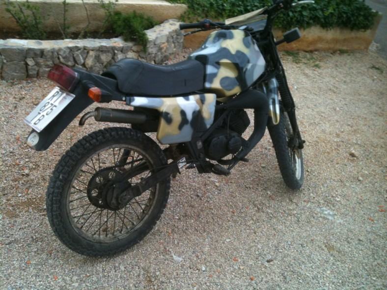 Tomos CTX 80 2 KOMADA SA PAPIRIMA!!!, 1989 god.