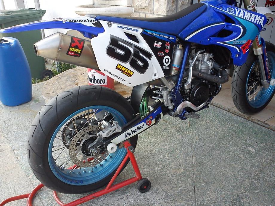 Yamaha WR450 supermoto, 2005 god.