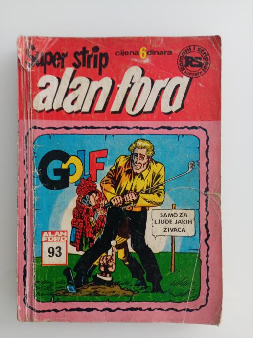 Alan Ford: golf (br 93)