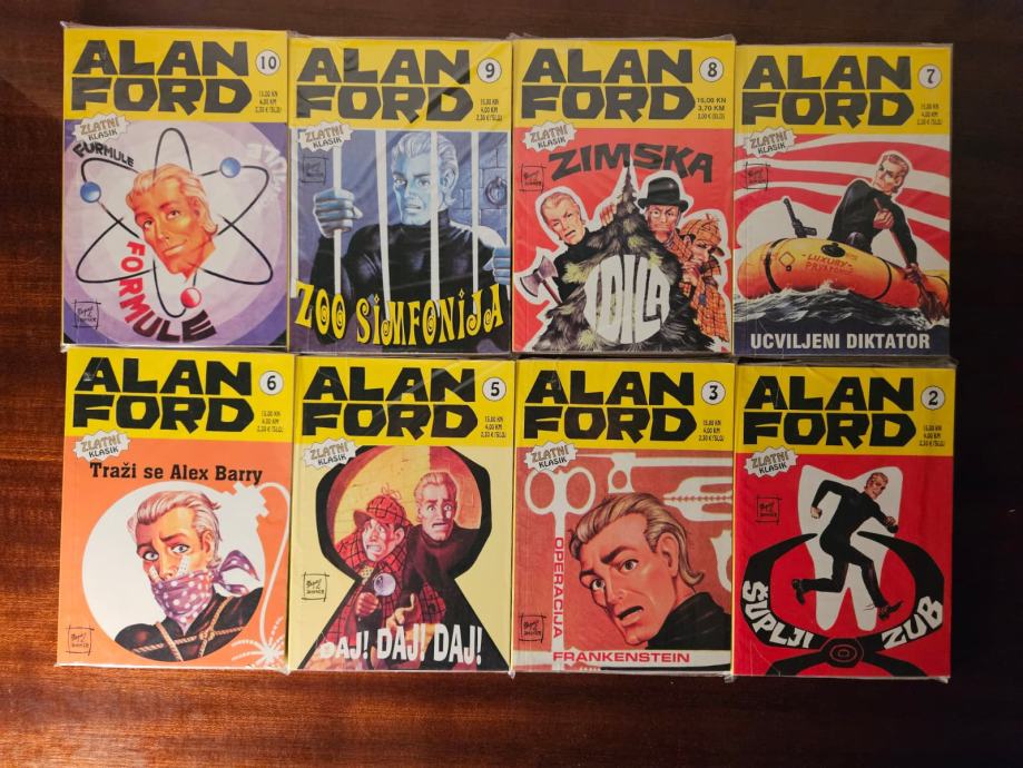 Alan ford klasik kolekcija