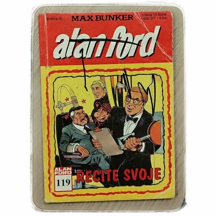 Alan Ford: Recite svoje Max Bunker