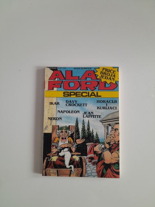 ALAN FORD SPECIAL : PRIČE BROJA JEDAN - IKAR , DAVY CROCKETT ...