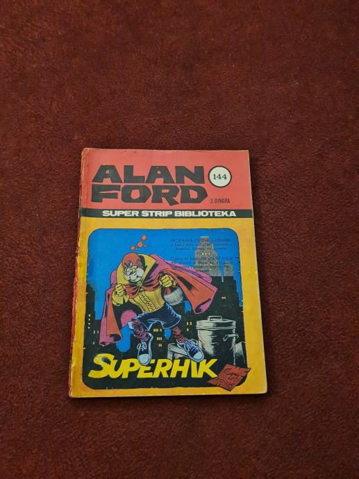 Alan Ford Superstrip br. 25 - Superhik - kartonac