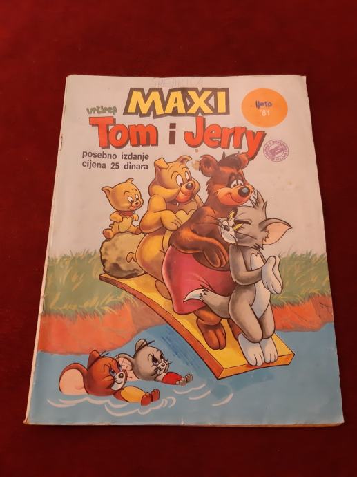 LOT Tom i Jerry Vrtirep veliki i Maxi - 51 broj