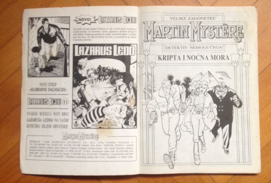 Martin Mystere Kripta i noćna mora