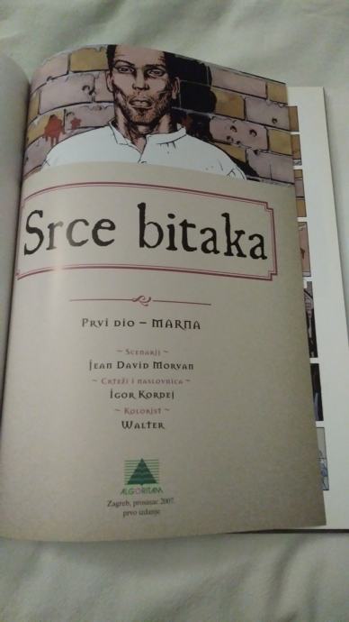 Strip komplet SRCE BITAKA, IGOR KORDEJ & JEAN-DAVID MORVAN