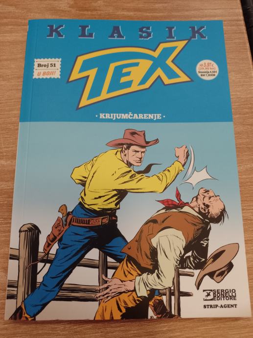 TEX KLASIK komplet u boji, 1 - 52 Strip Agent