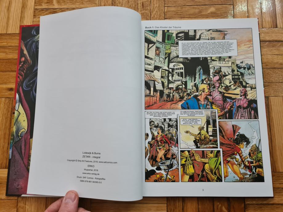 ZETARI INTEGRAL - STRIP ALBUM - MARTIN LODEWIJK