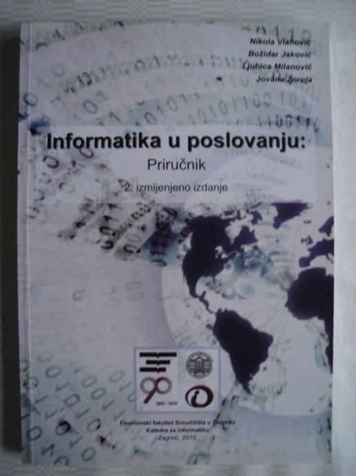 INFORMATIKA U POSLOVANJU, Priručnik
