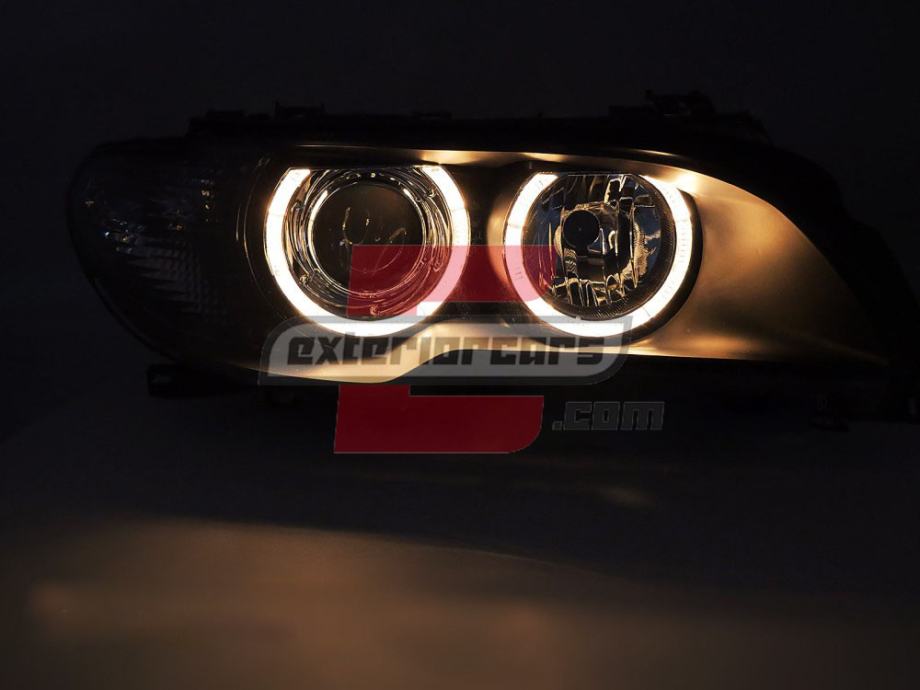 BMW 3er E46 Coupe Cabrio (03-06) - Prednja svjetla Angel Eyes Xenon