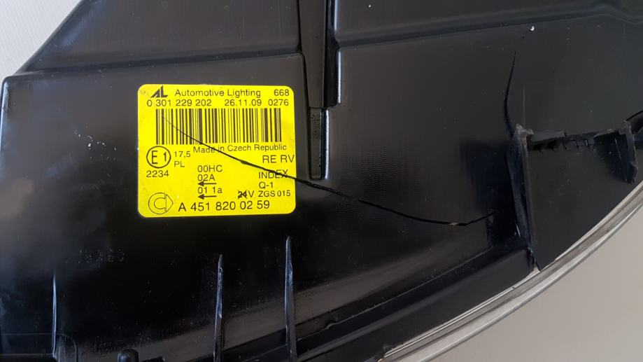 FAR SMART FORTWO > 02-07 ME304013 A4518200259