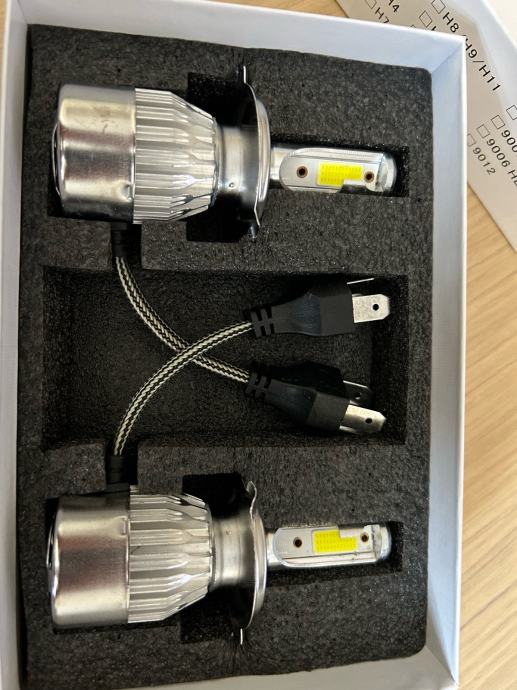 H4 LED SVIJETLA 6000K NOVA