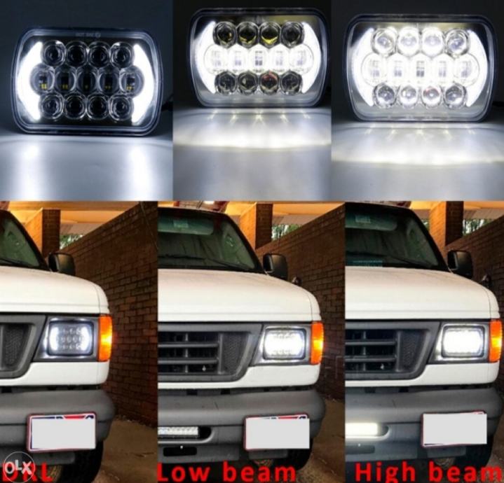 Led farovi 5x7 105W Wrangler YJ, Cherokee XJ, Patrol K160