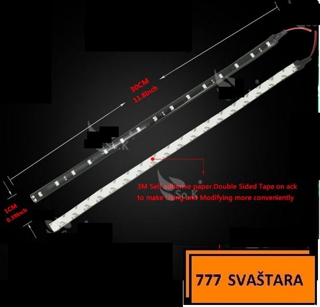 Led traka za auto -silikonska - 30cm - Zelena