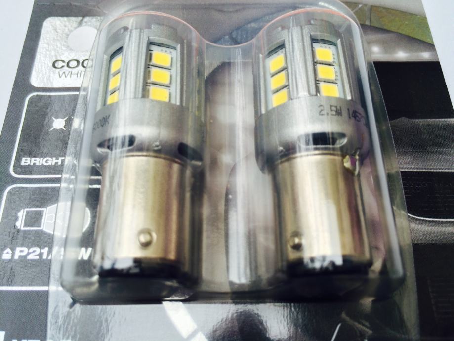 OSRAM BAY15D P21/5W žarulje 12V dnevno LED svijetlo LedRiving RIJEKA